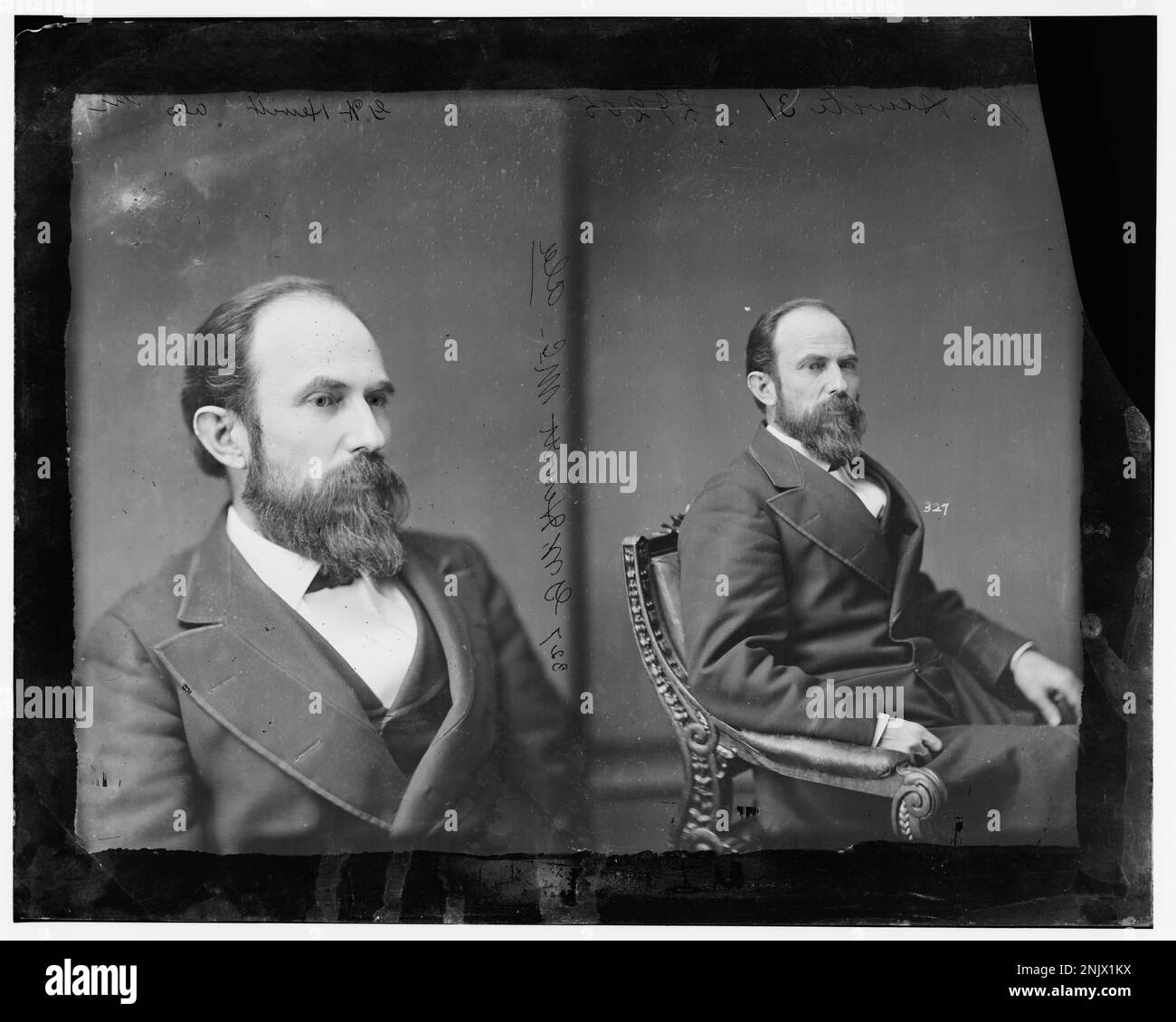 Portrait of Hon. G.W. Hewitt, a Confederate officer from Alabama who ...