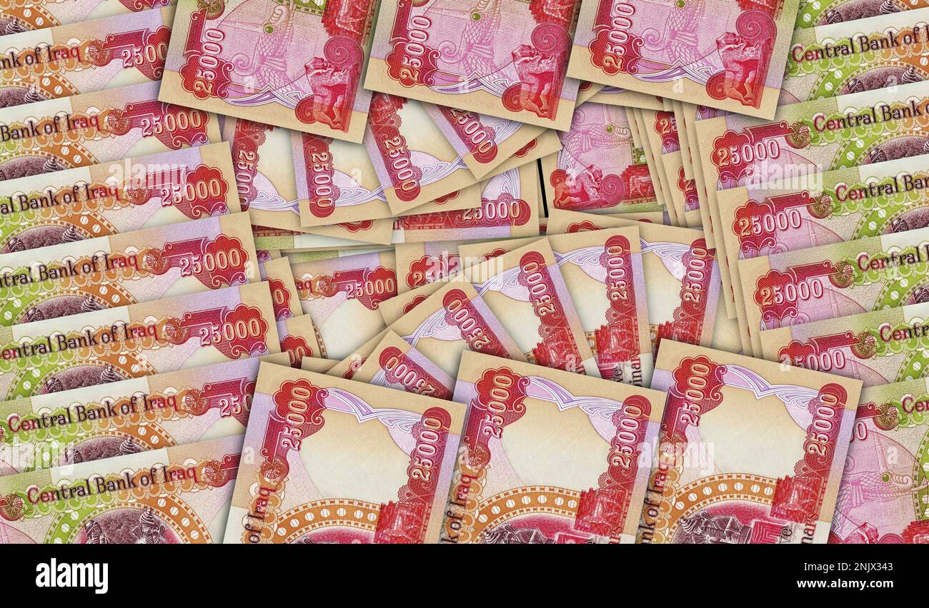 25000 dinar banknote hi-res stock photography and images - Alamy