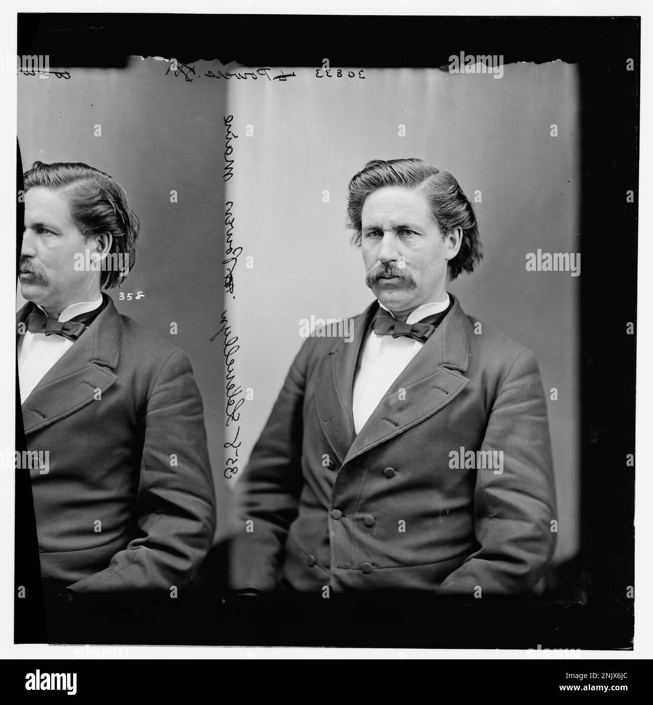 Portrait of Hon. Lewellyn Powers, a U.S. Congressman from Maine ...
