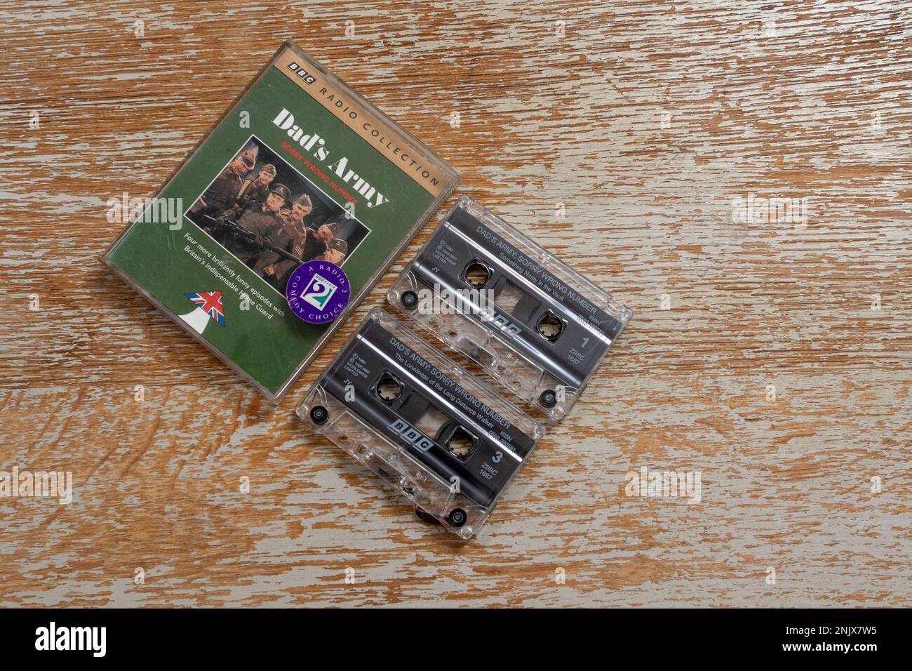 BBC audio cassette release of the adapted for radio sitcom Dad's Army ...