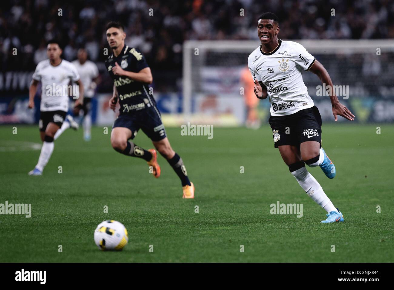 SP - Sao Paulo - 06/25/2022 - BRAZILIAN A 2022, CORINTHIANS X SANTOS ...