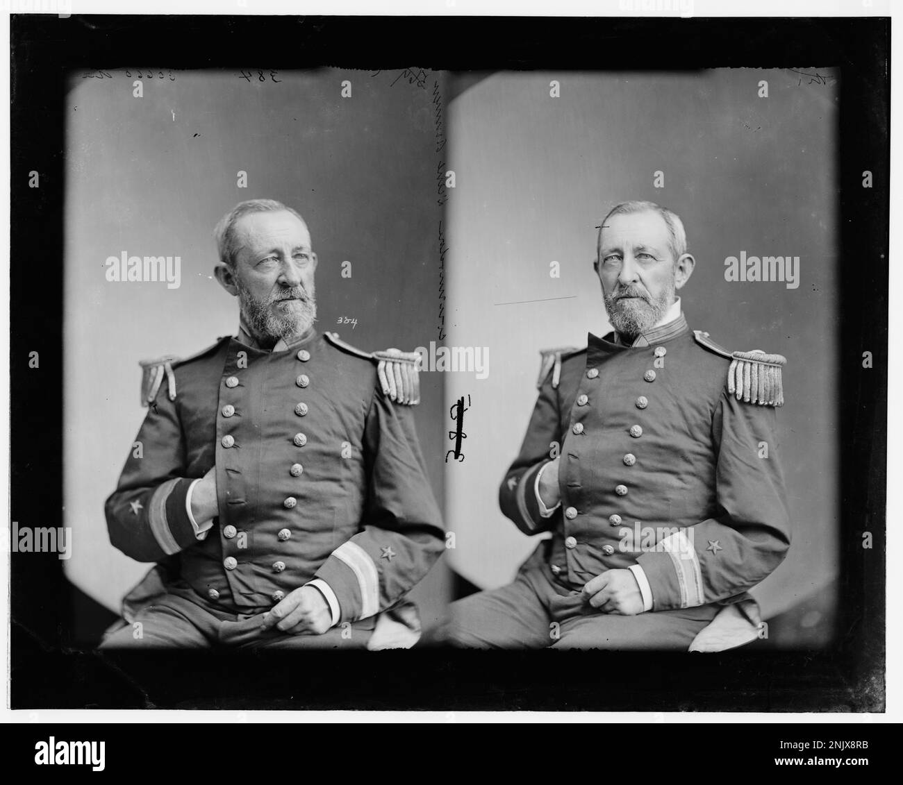 Portrait of Commander Daniel Ammen, U.S. Navy, captured in the Library ...