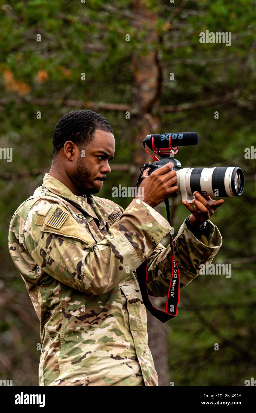 Sgt. Devon Jones, a public affairs mass communications specialist with ...