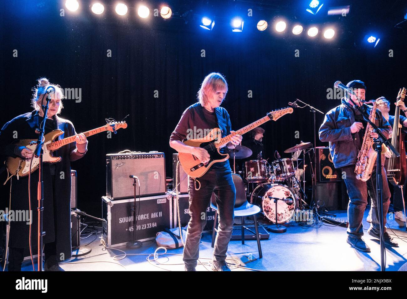 Copenhagen, Denmark. 22nd Feb, 2023. Mike Stern Band perform a live ...