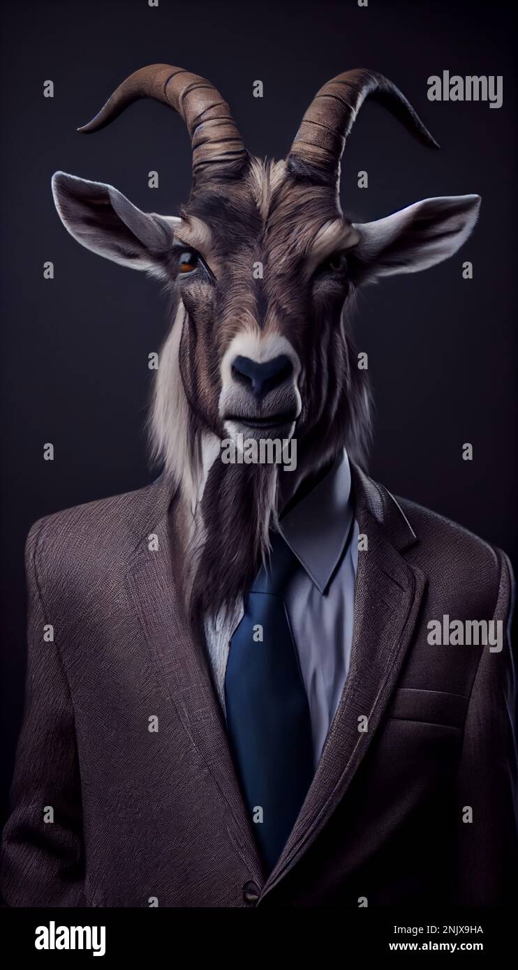 Character in a suit hi-res stock photography and images - Alamy