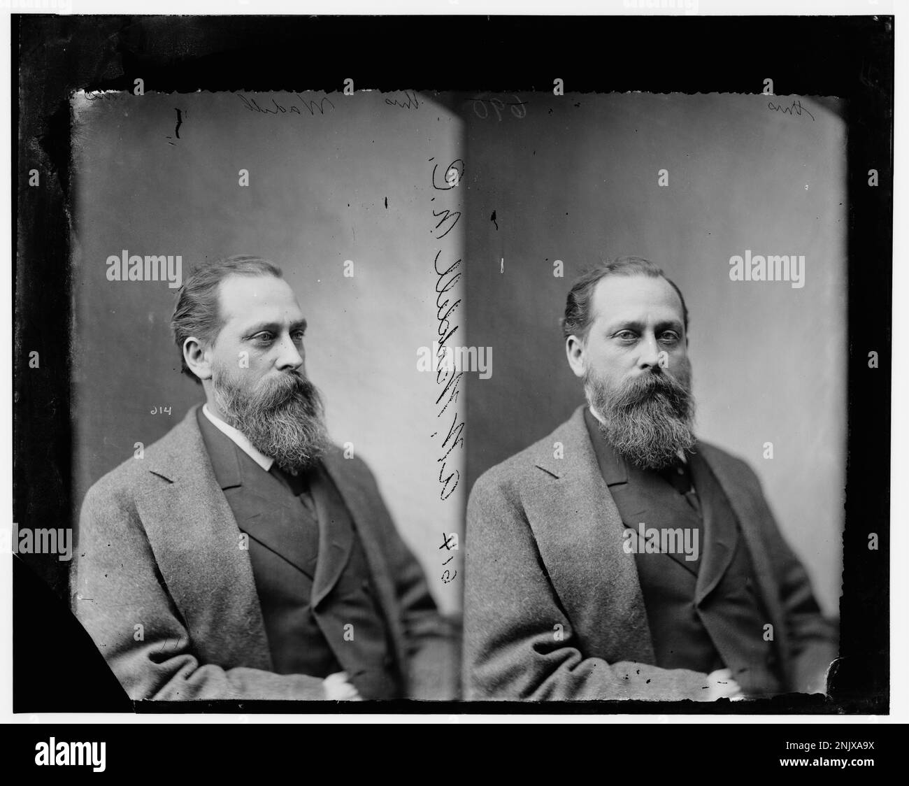 Portrait of Hon. Alfred Moore Waddell, a delegate to the 1860 ...