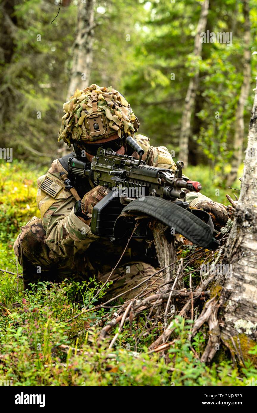 A U.S. Soldier with 1st Battalion, 26th Infantry Regiment, 2nd Brigade Combat Team, 101st ...