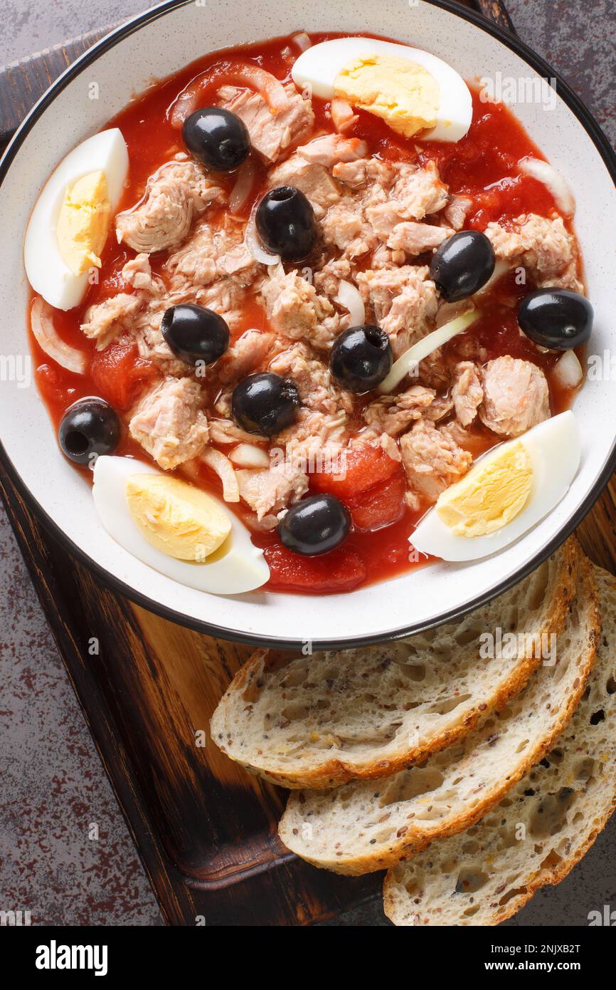 Murcian salad or mojete, a traditional fresh and light recipe that is ...