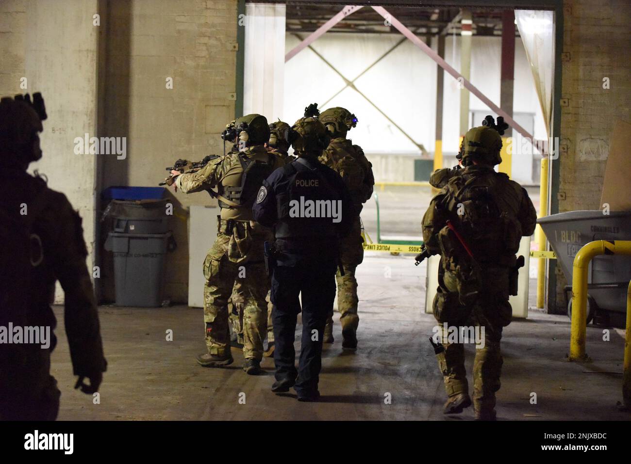 Members of a response team composed of an Operational Detachment Alpha ...