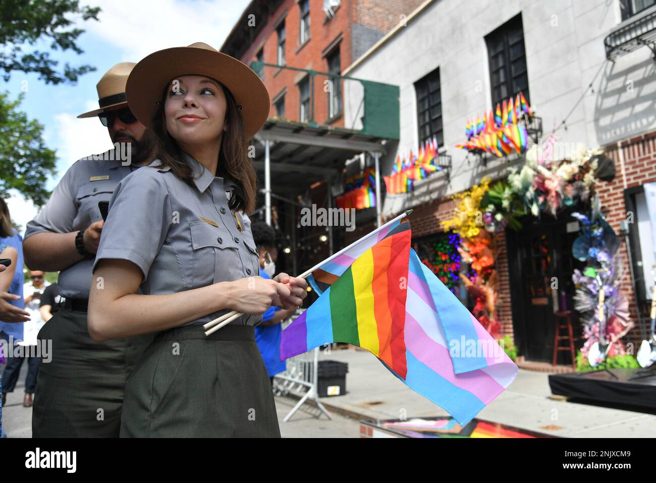 Photo by: NDZ/STAR MAX/IPx 2022 6/24/22 National Park Rangers attend ...