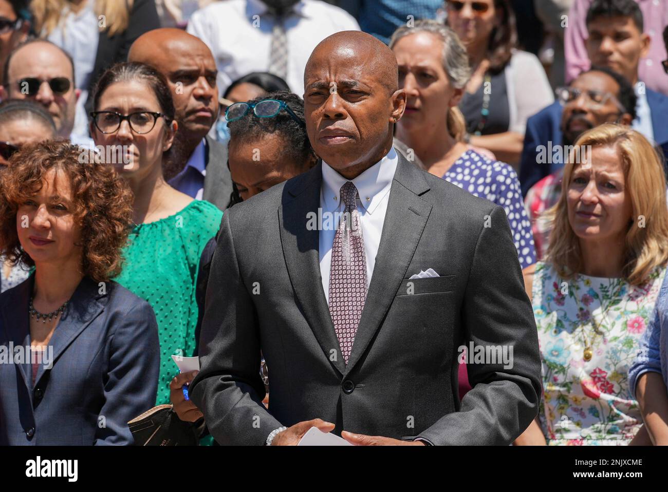 Photo by: John Nacion/STAR MAX/IPx 2022 6/24/22 Mayor Eric Adams ...