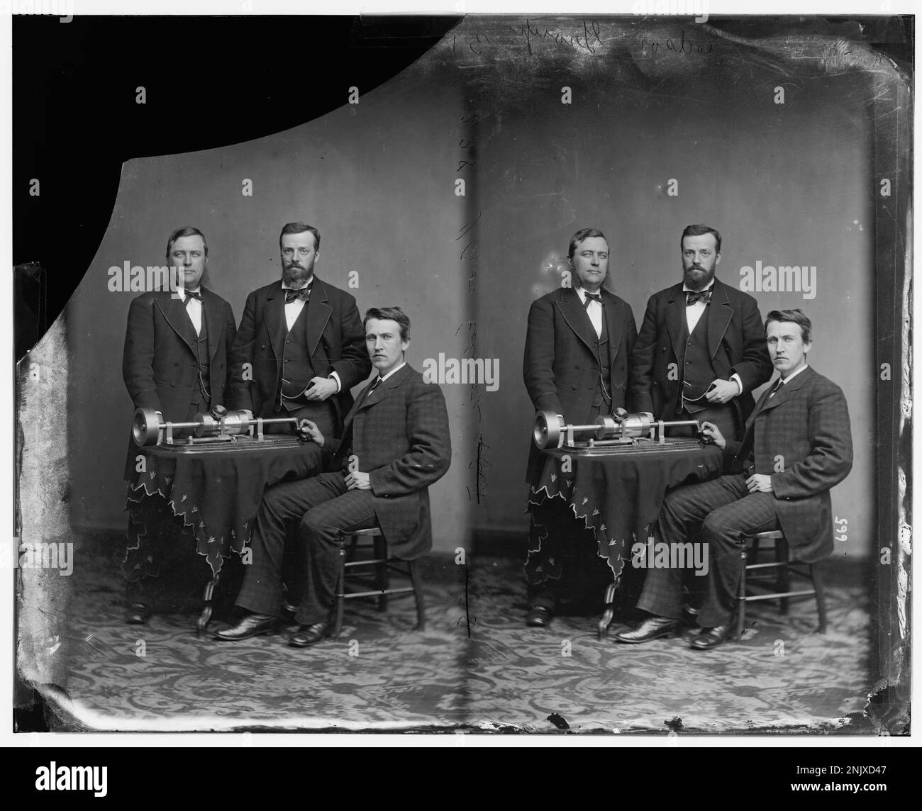 Portrait of Thomas A. Edison, the renowned American inventor, best ...