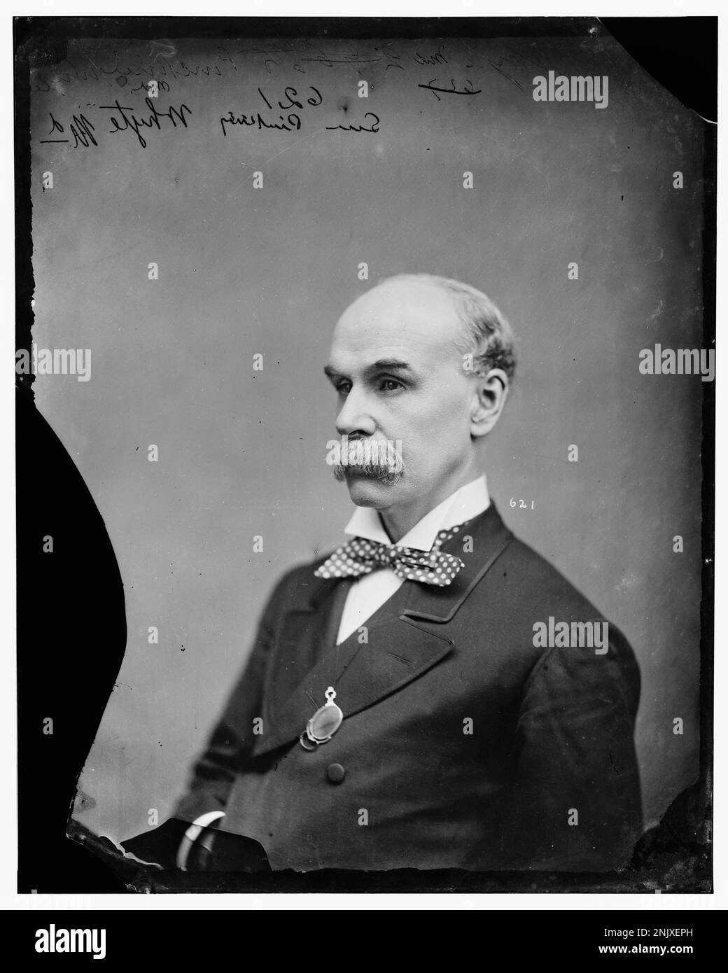 Portrait of Wm. Pinkney Whyte, U.S. politician from Maryland, captured ...