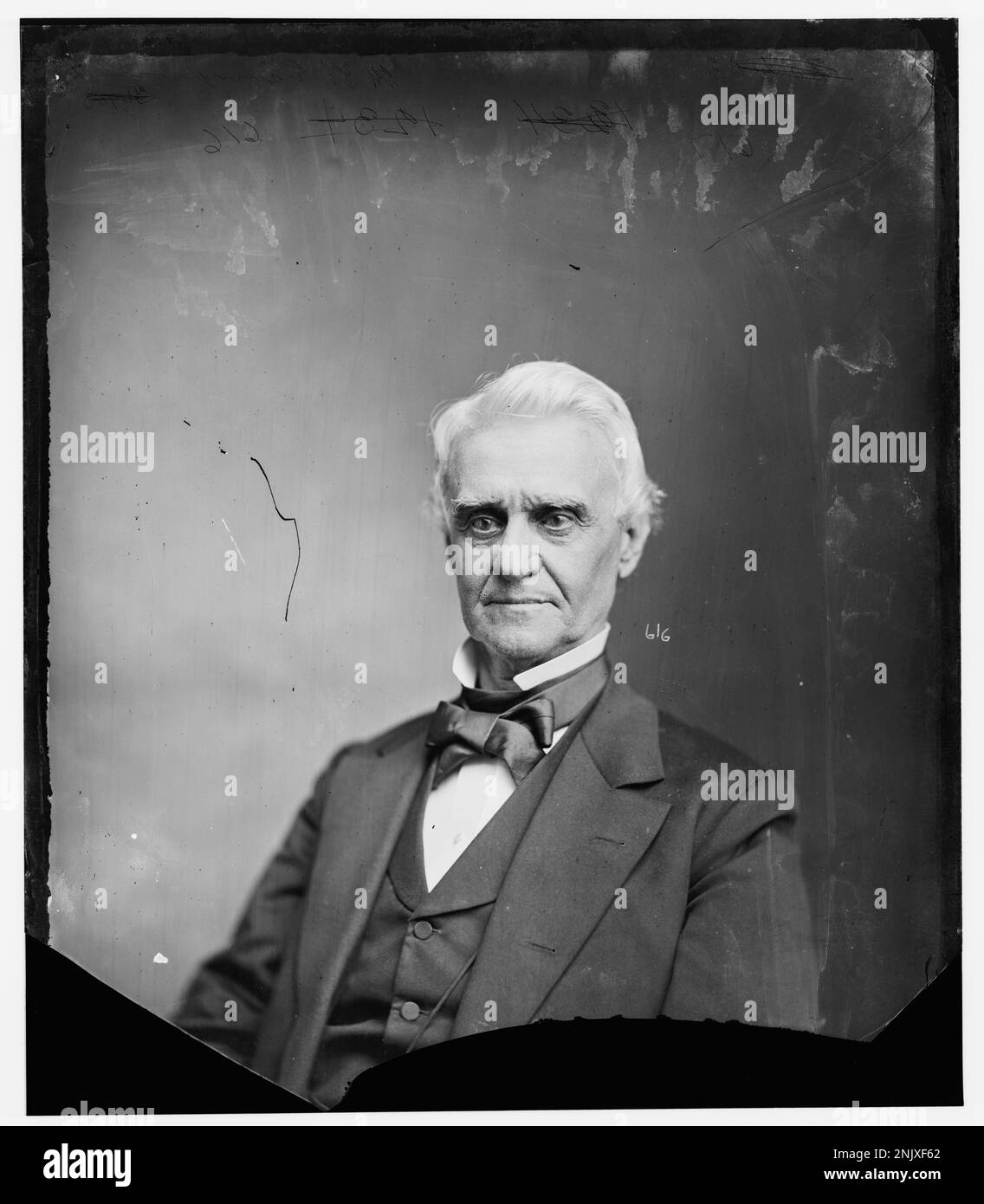 Portrait of Hon. R.W. Thompson, Indiana politician, featured in the ...