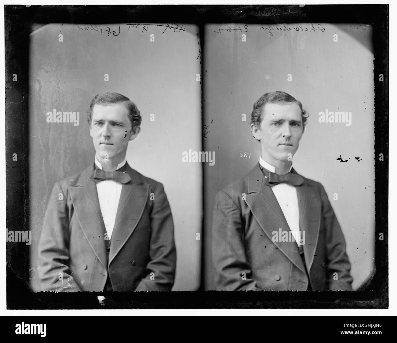 Portrait of Shallenberger, a figure in American history from the 19th ...