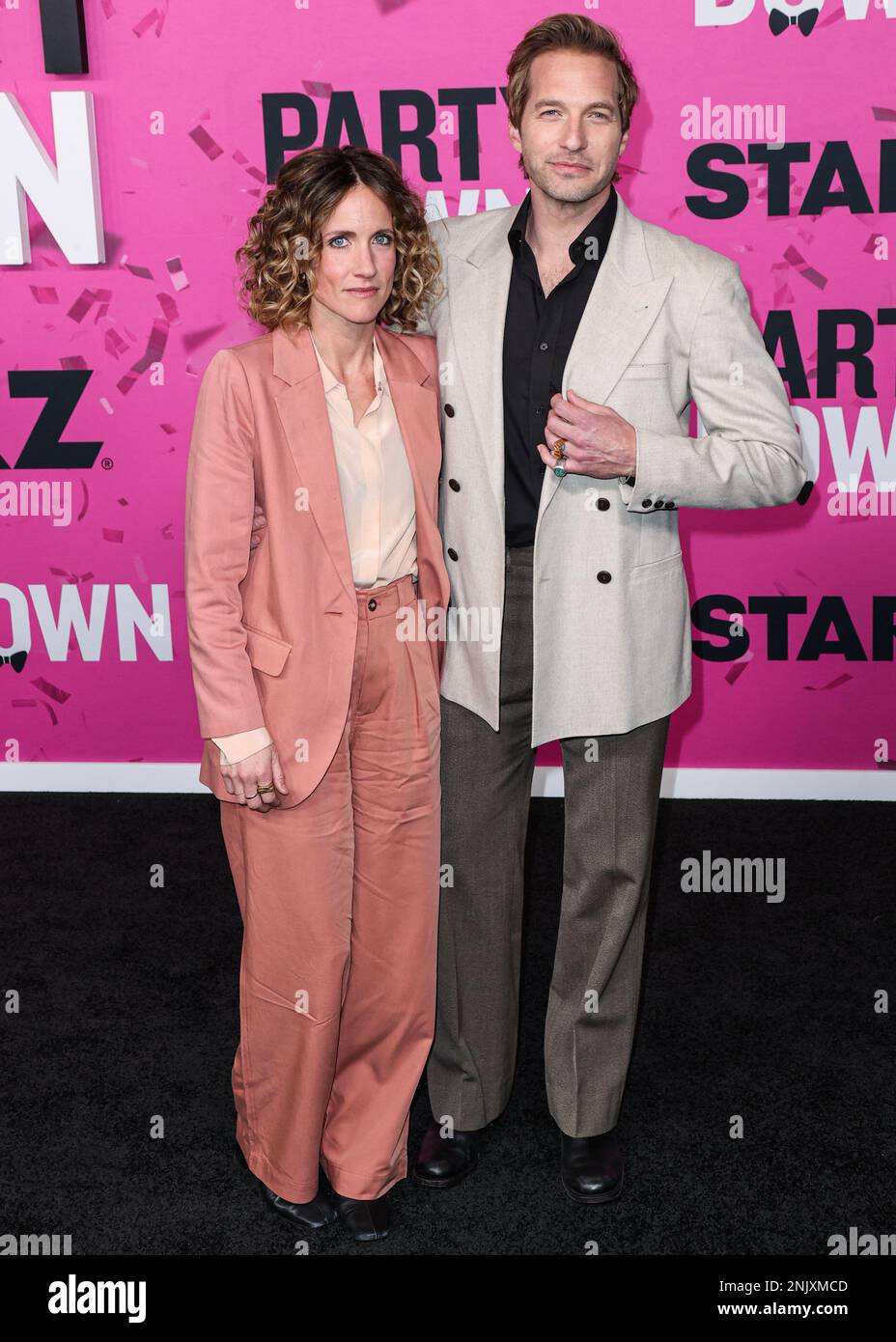 WESTWOOD, LOS ANGELES, CALIFORNIA, USA - FEBRUARY 22: Amy Russell and ...