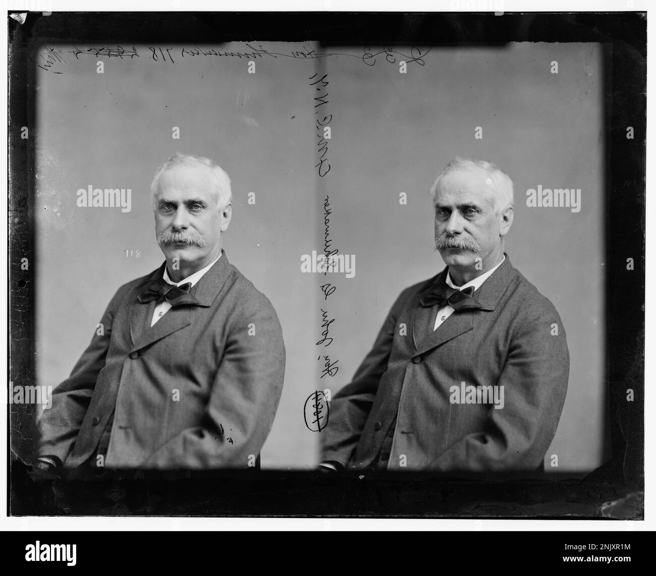 Portrait of Hon. John Godfrey Schumaker, a prominent politician from ...