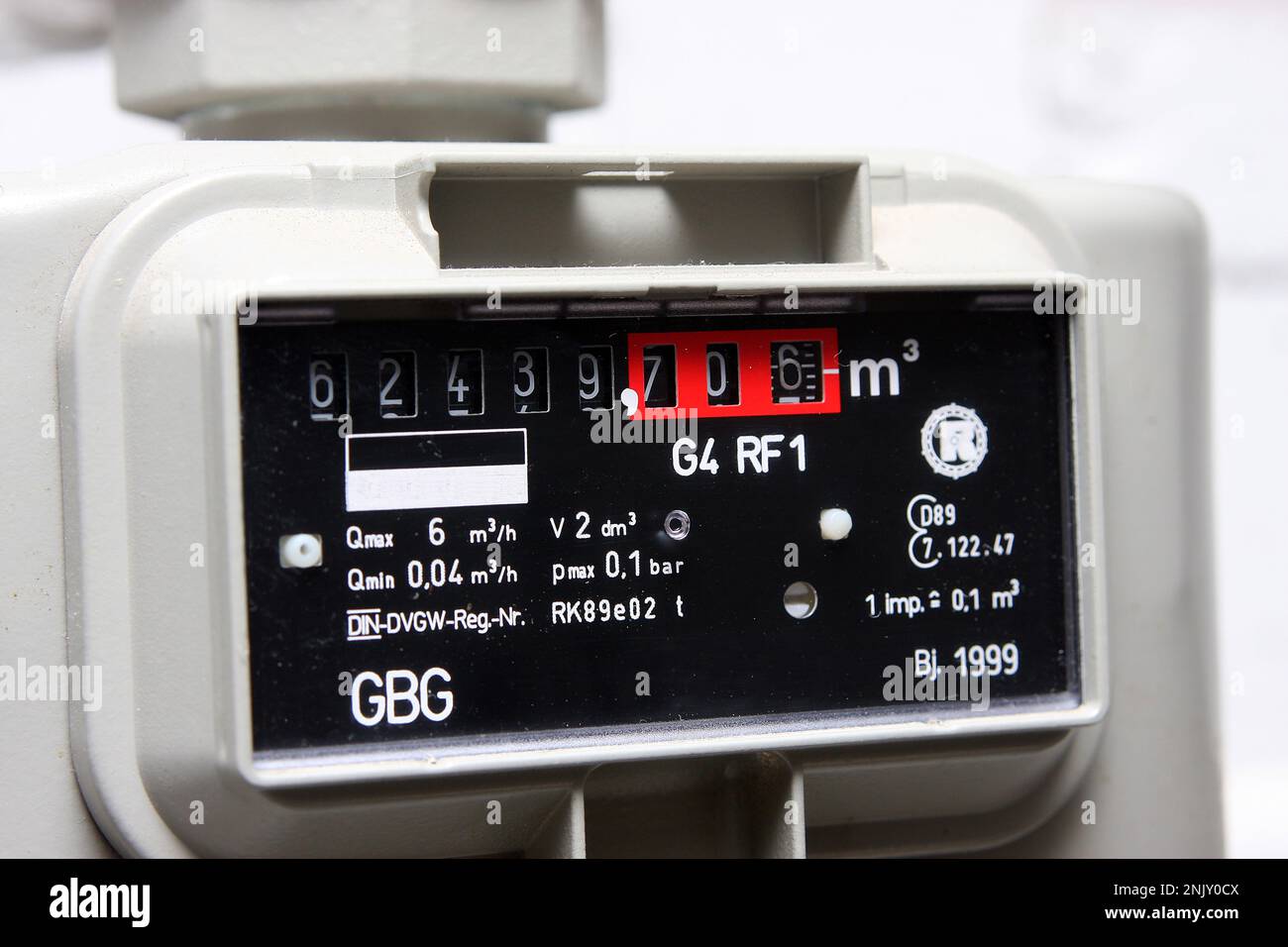 gas meter in cellar Stock Photo - Alamy