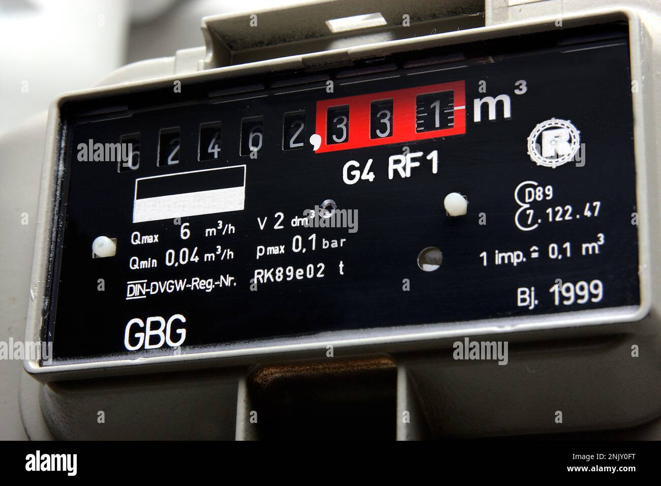 gas meter in cellar Stock Photo - Alamy