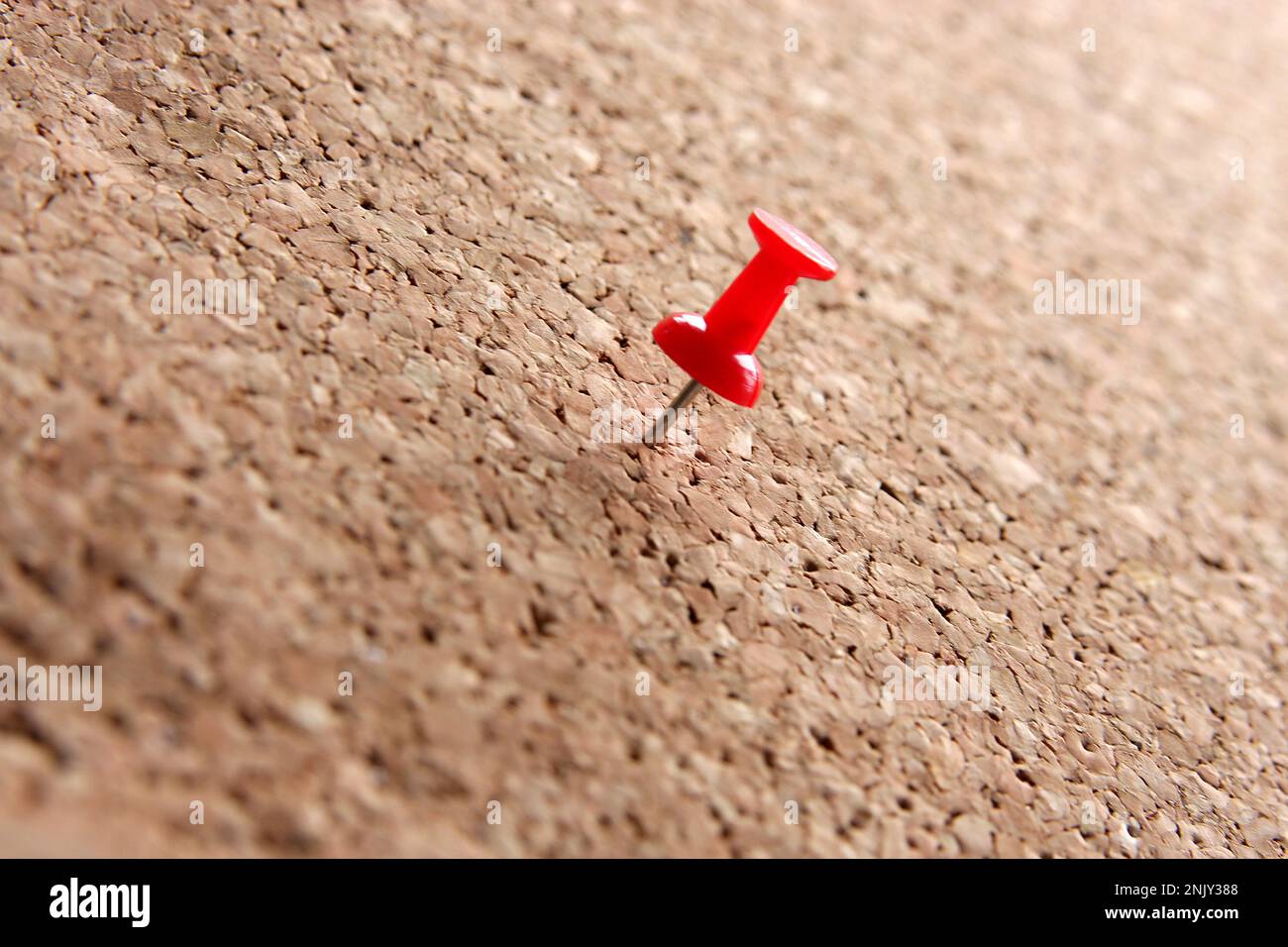 pinboard with push-pin Stock Photo - Alamy
