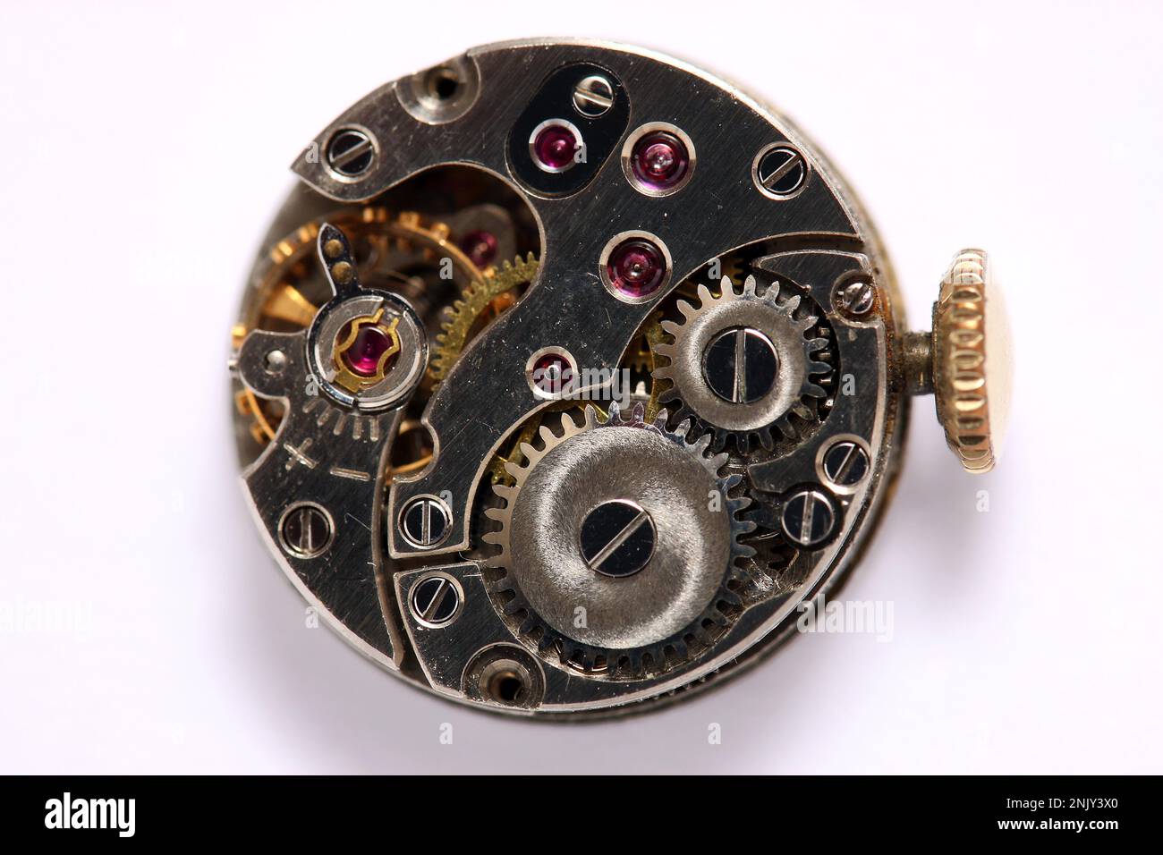 Gear wheels of a clock hi-res stock photography and images - Alamy