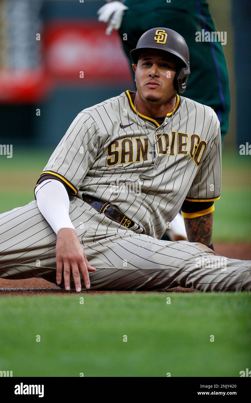 DENVER, CO - JUNE 18: San Diego Padres third baseman Manny Machado (13 ...