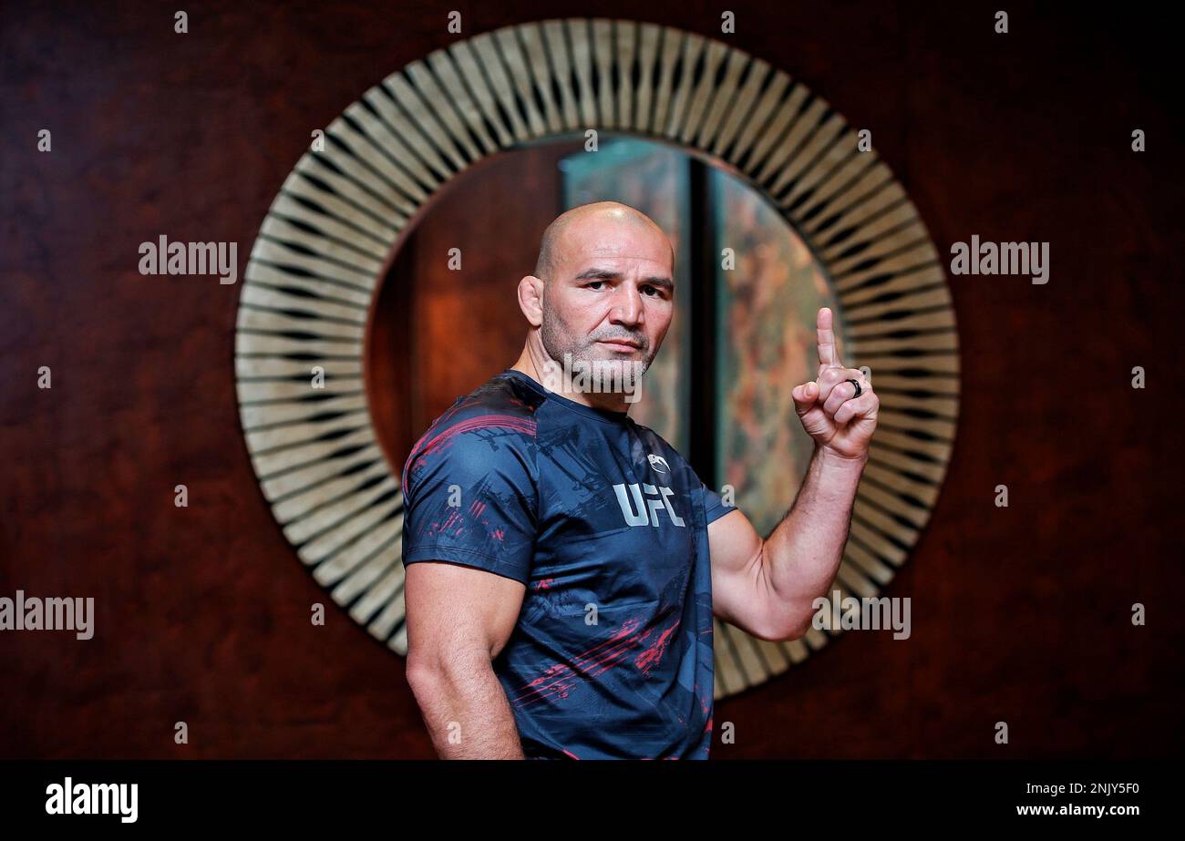 Brazilian MMA fighter Glover Teixeira, photographed on June 9 2022. He ...