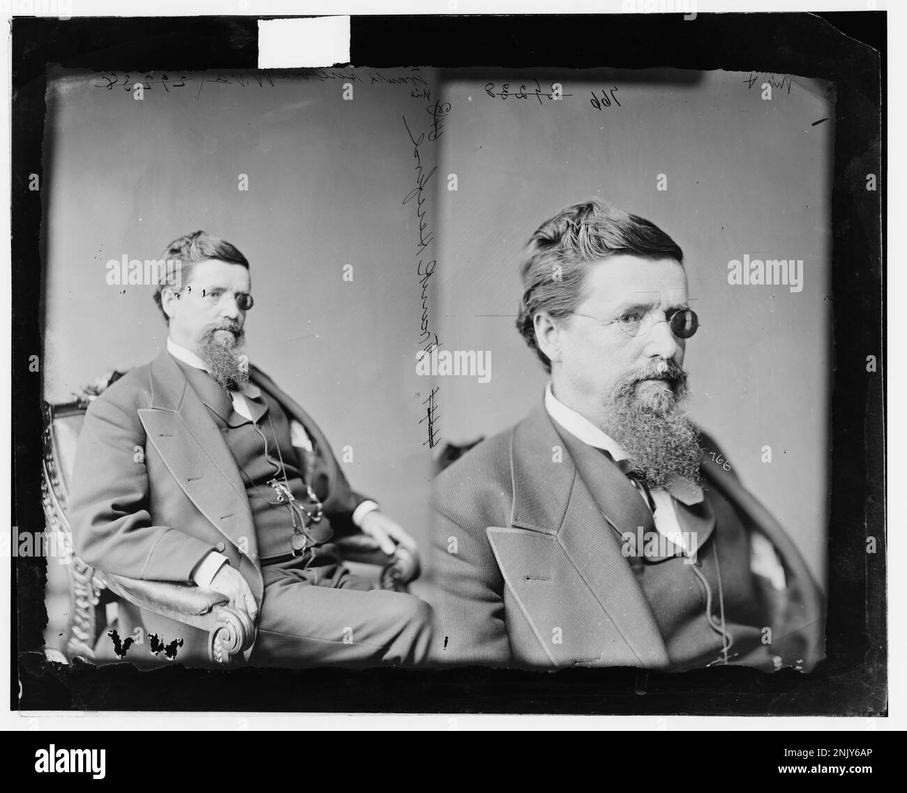 Portrait of Hon. Frank Hereford of West Virginia, a California Forty ...