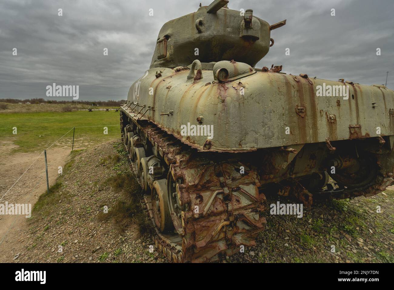 Wwii american tank memorial hi-res stock photography and images - Alamy