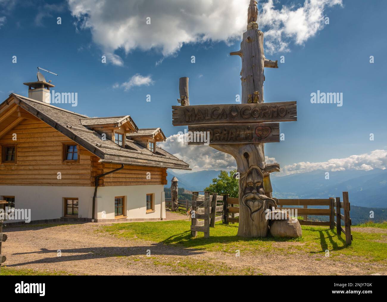 Trodena village hi-res stock photography and images - Alamy