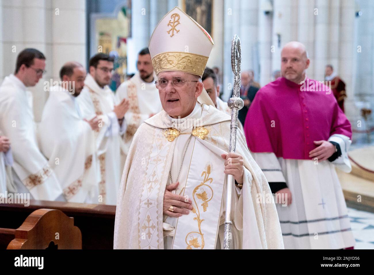 The cardinal archbishop of Madrid, and vice-president of the Spanish ...