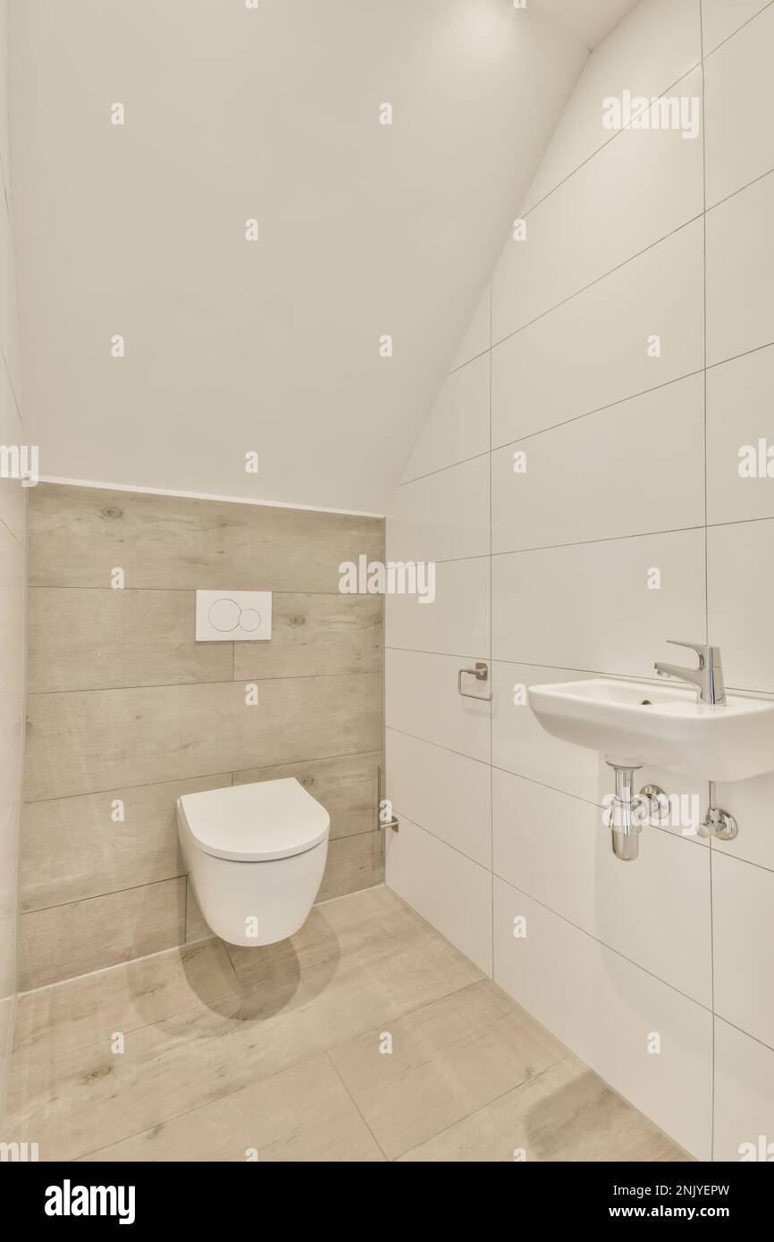 From above toilet bowl in a sink with white walls Stock Photo - Alamy