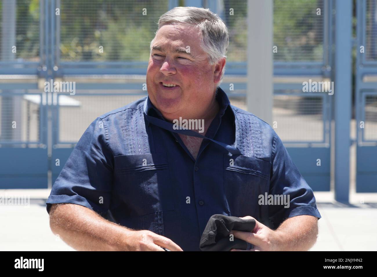 Los Angeles Dodgers co-owner Bobby Patton attends ceremony to unveil ...