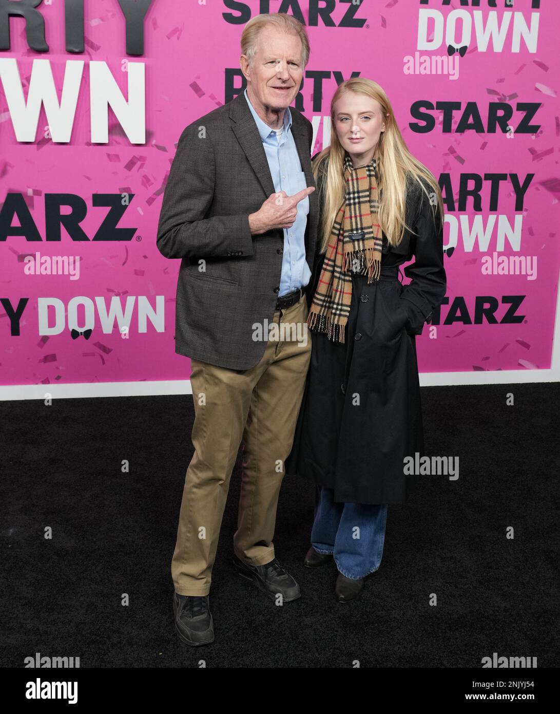 Westwood, CA, February 22, 2023. (L-R) Ed Begley Jr. and Hayden Carson ...