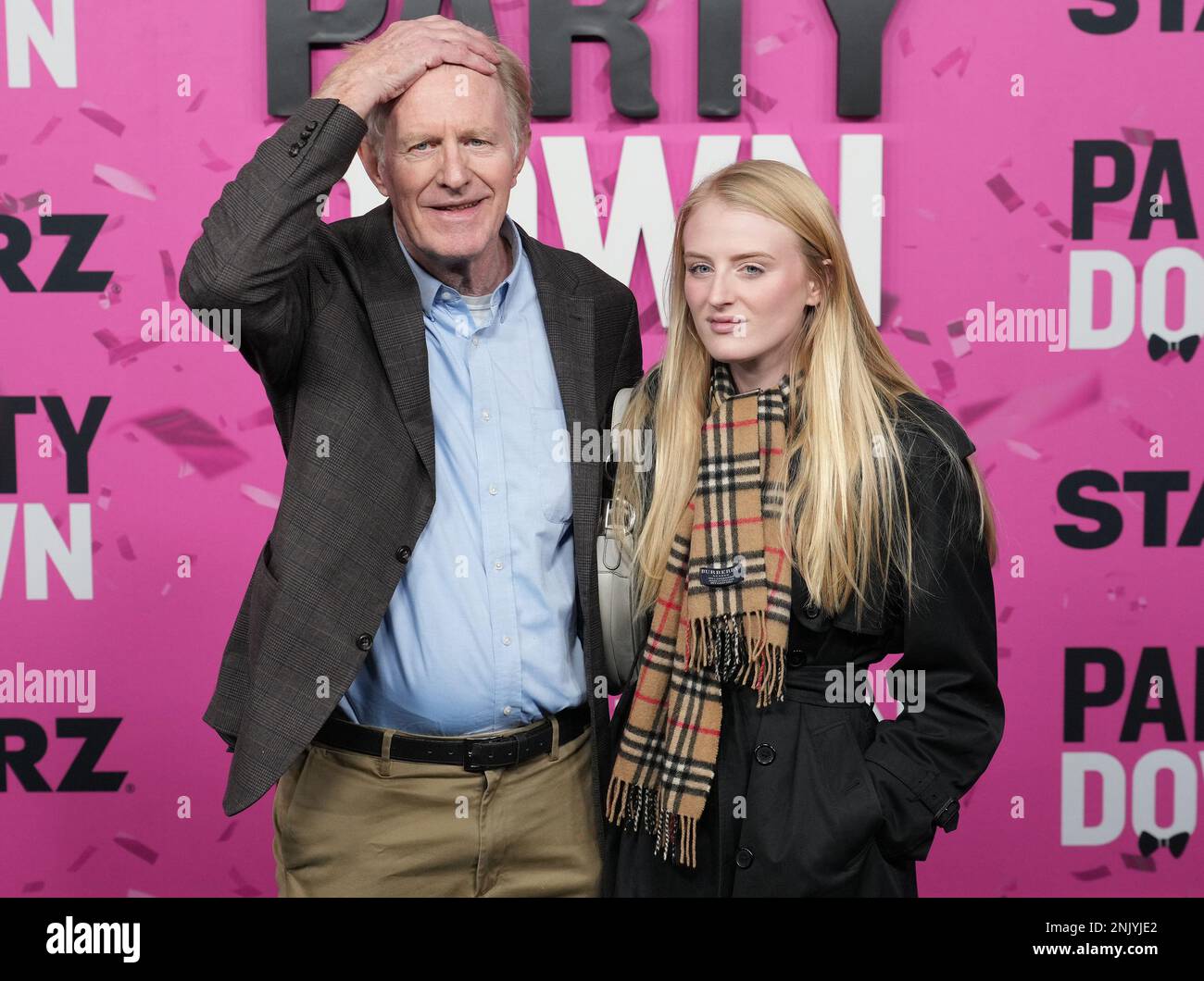 Westwood, CA, February 22, 2023. (L-R) Ed Begley Jr. and Hayden Carson ...