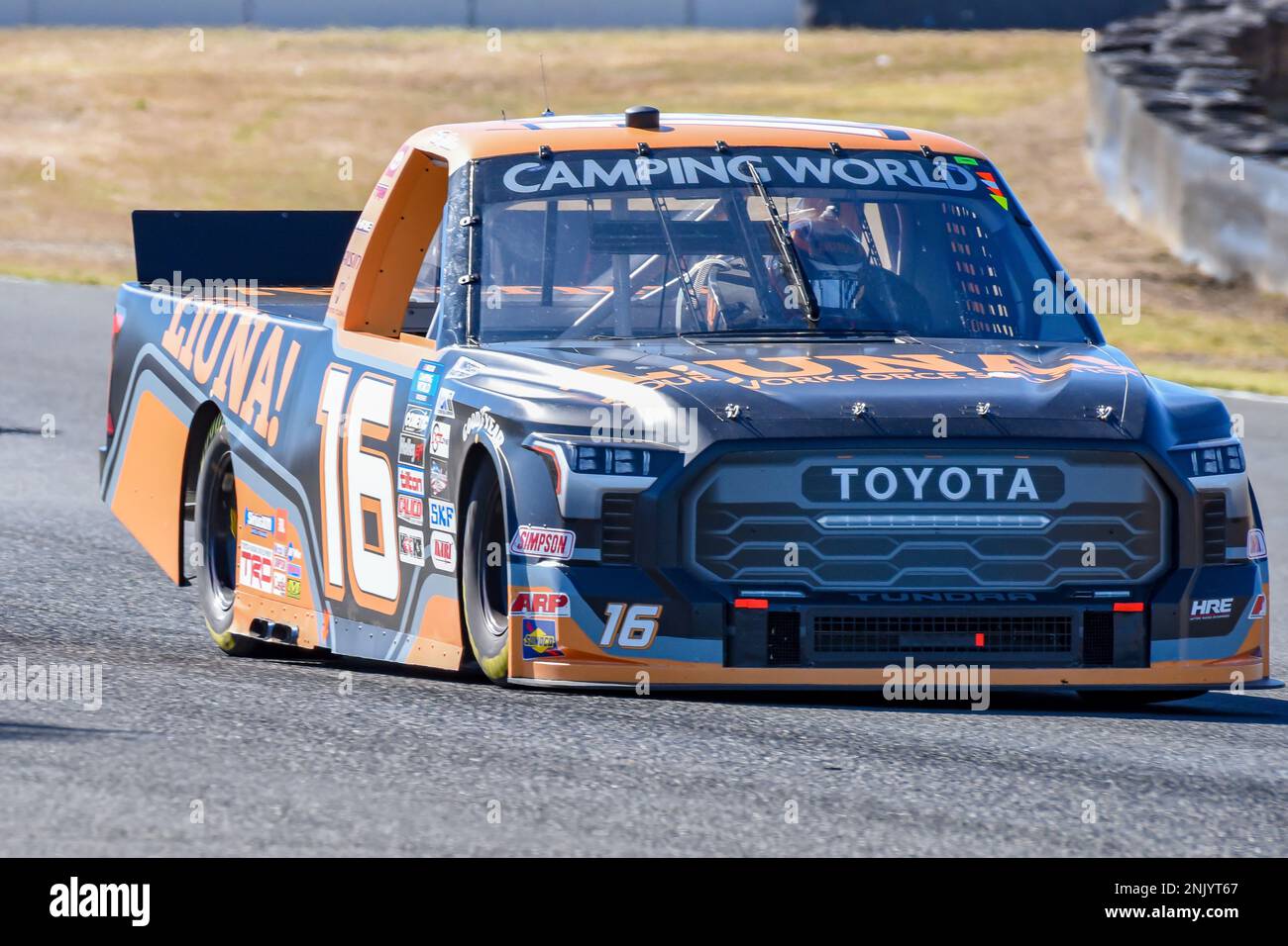 SONOMA, CA - JUNE 11: Tyler Ankrum (16) driving a Toyota for Hattori ...