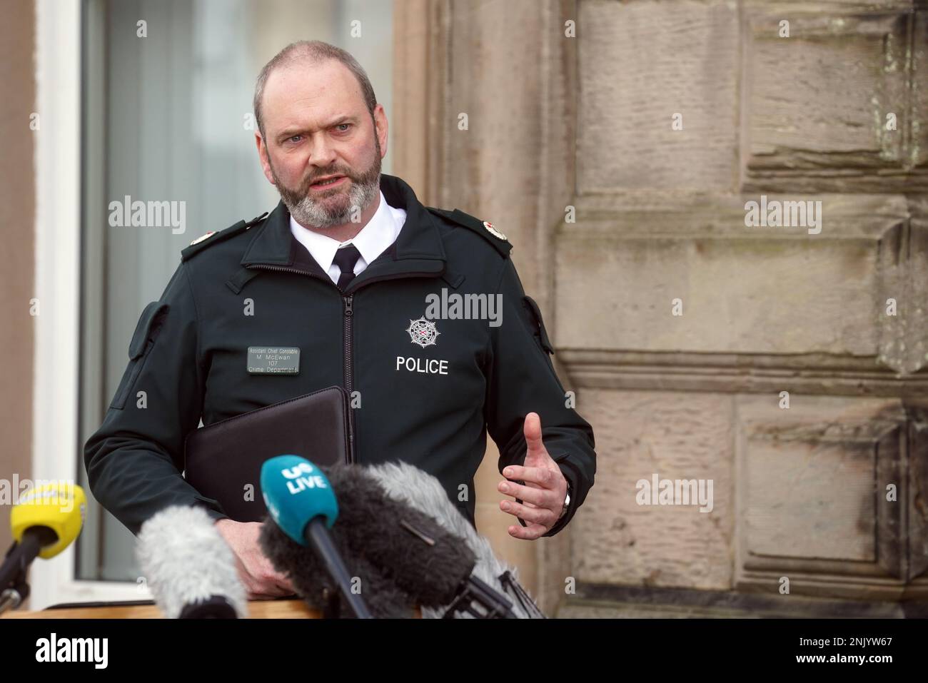 Detective chief inspector john caldwell hi-res stock photography and ...