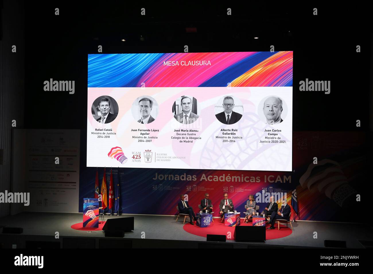 (L-R) The President of the Civil Liberties, Justice and Home Affairs ...