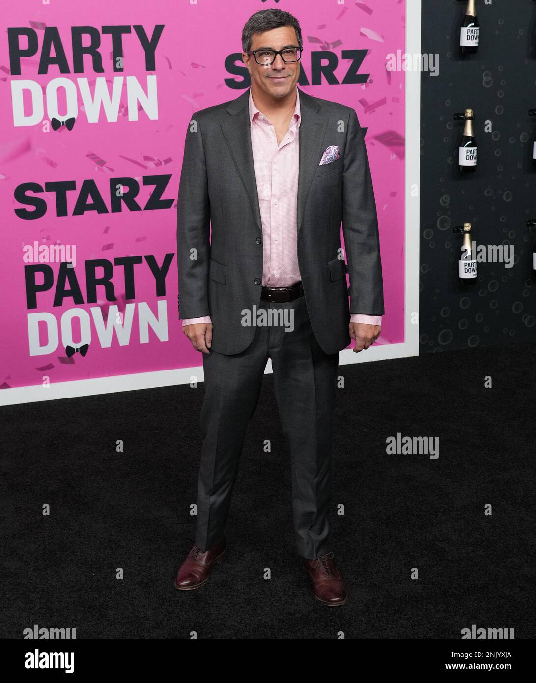 John Enbom arrives at the STARZ's PARTY DOWN Season 3 Premiere held at ...