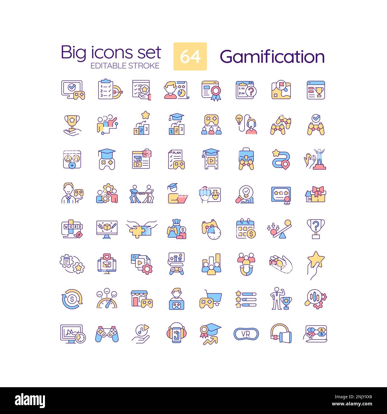 Gamification RGB color icons set Stock Vector Image & Art - Alamy Gamification RGB color icons set Stock Vector Image & Art - Alamy