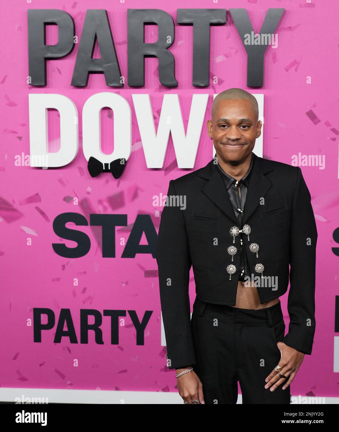 Los Angeles, USA. 22nd Feb, 2023. Tyrel Jackson Williams arrives at the STARZ's PARTY DOWN ...