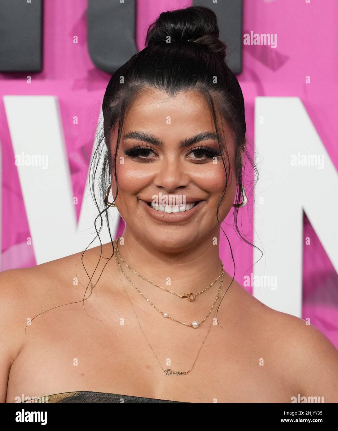 Los Angeles, USA. 22nd Feb, 2023. Drew Afualo arrives at the STARZ's ...