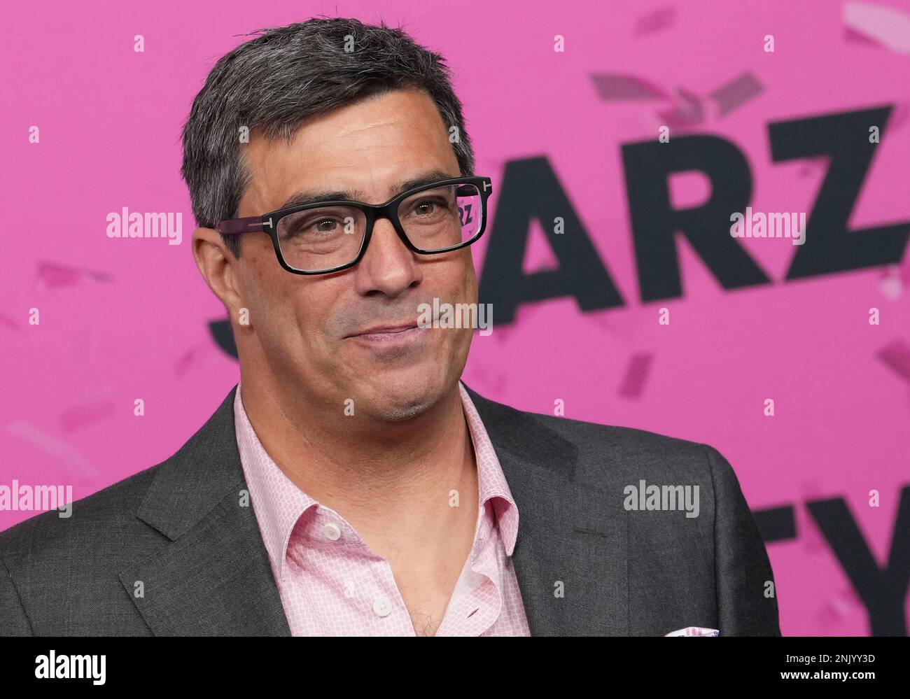 John Enbom arrives at the STARZ's PARTY DOWN Season 3 Premiere held at ...