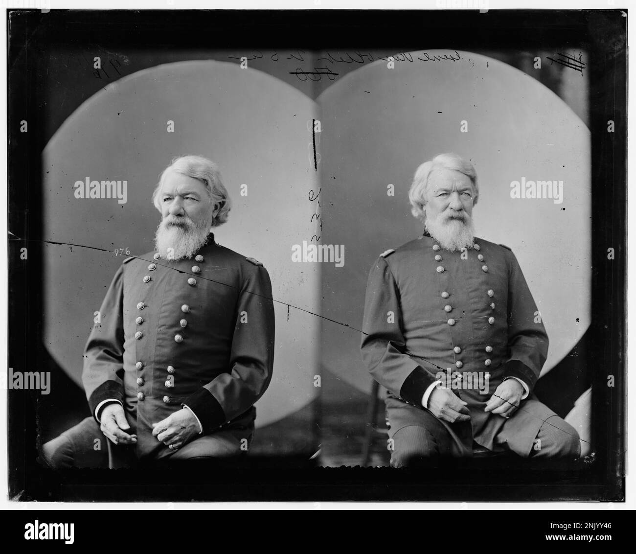 Portrait of General Stewart Van Vliet, a U.S. Army officer. Image from ...