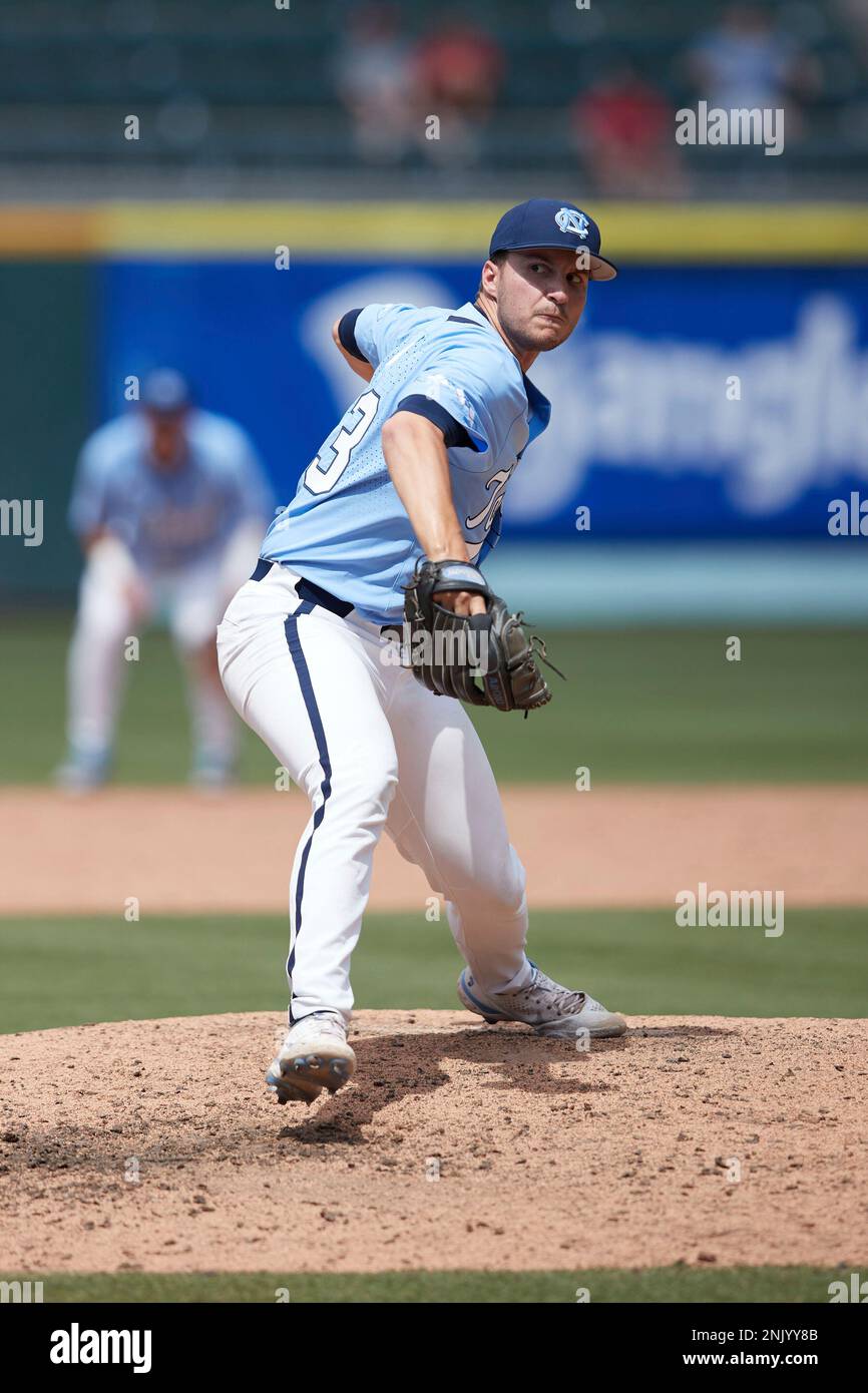 North Carolina Tar Heels relief pitcher Shawn Rapp (43) in action ...