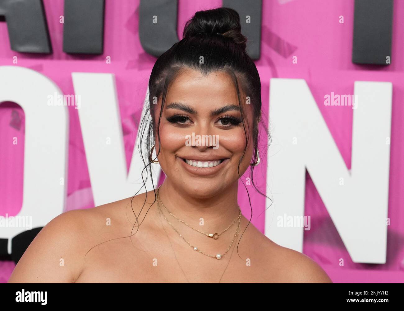 Drew Afualo arrives at the STARZ's PARTY DOWN Season 3 Premiere held at ...