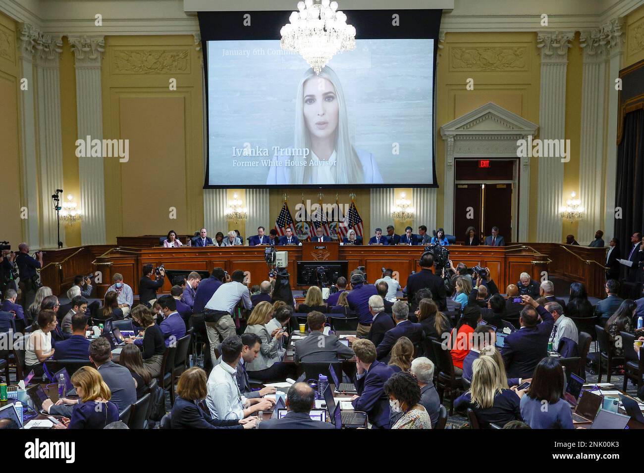 A video showing Ivanka Trump, the daughter of former President Donald ...