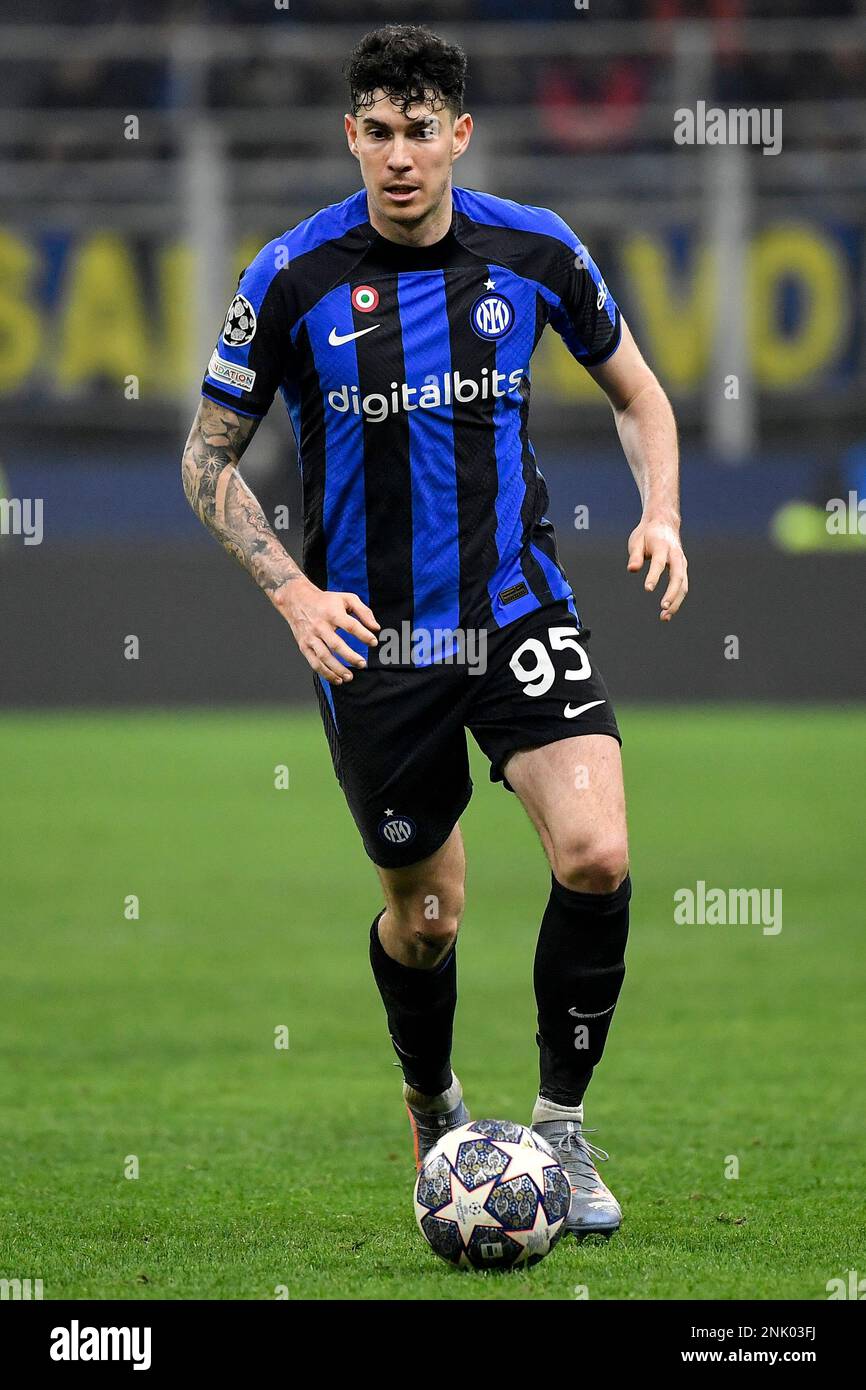 Alessandro Bastoni of Fc Internazionale in action during the Champions ...