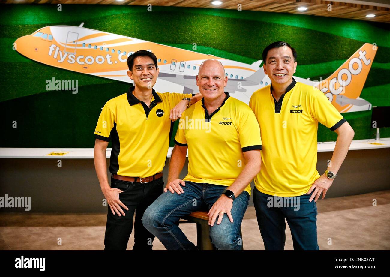 (From left) Chief Commercial Officer Calvin Chan, founding CEO Campbell ...