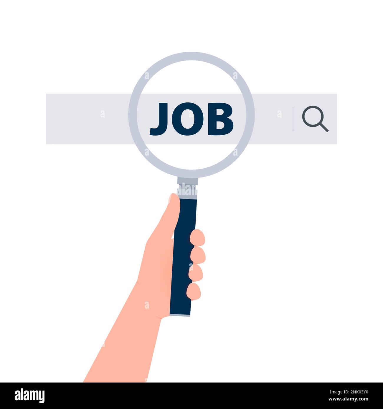 3d man with magnifying glass Stock Vector Images - Alamy